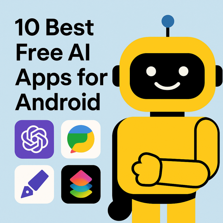 Free AI Apps for Android: Top 10 Must-Have Tools in 2025